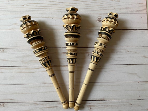 Large Size Mexican Wooden Molinillo Grinder Cooking Utensils Hot ...