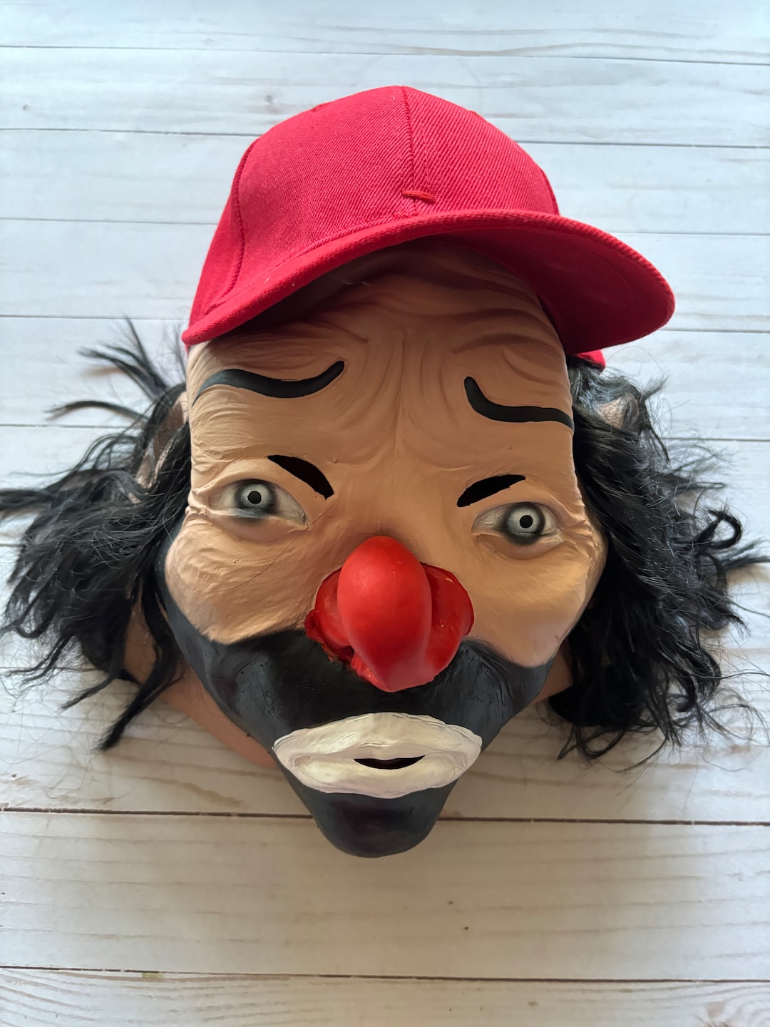 Payaso Cepillin Mexican Famous Clown Halloween Costume Mask Character ...
