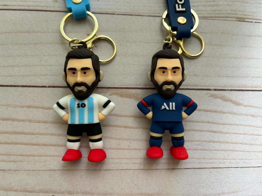 Messi Party Bags Favors Keychains Soccer Birthday Goody Bags Mini ...