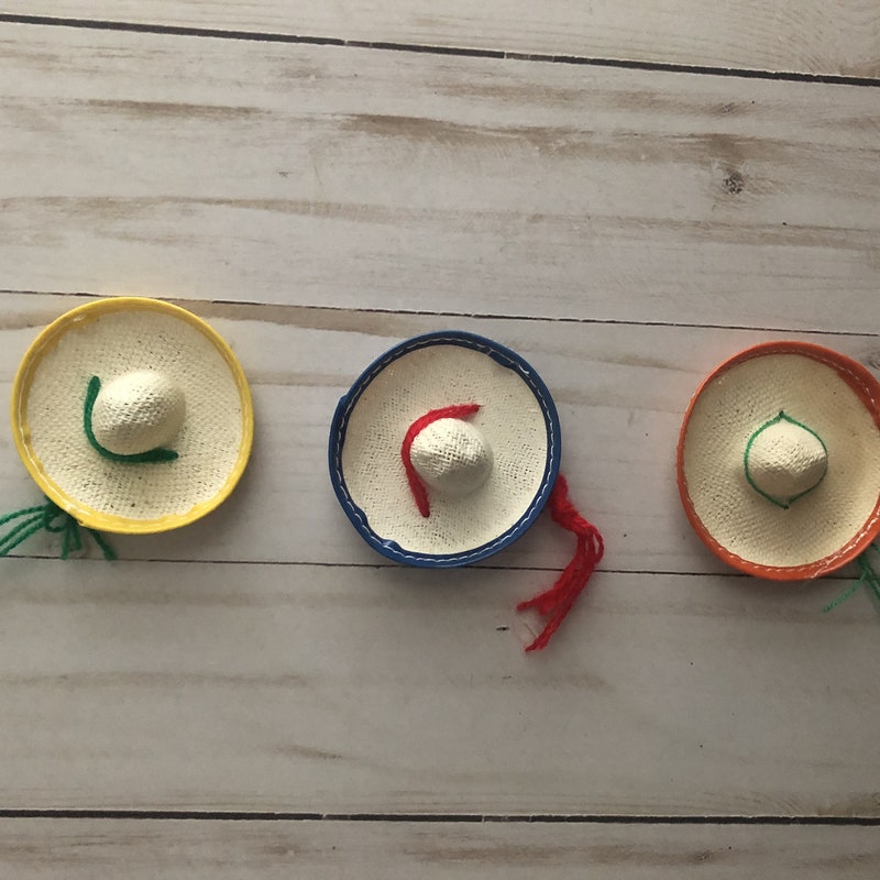Mini Sombrero Hats - Etsy