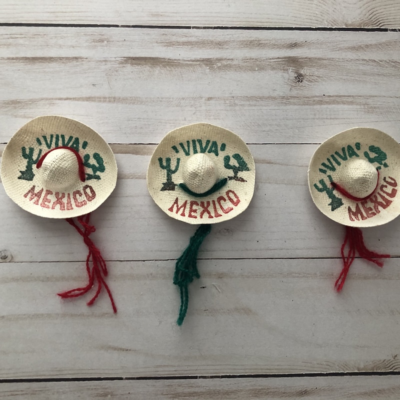 Mini Mariachi Hat - Etsy