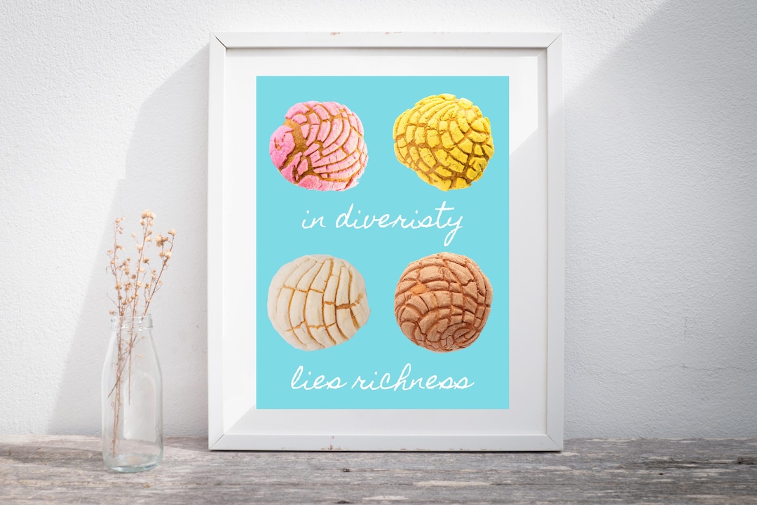 Mexican Sweet Bread Pan Dulce Conchas Quote Cocina Printable File for ...