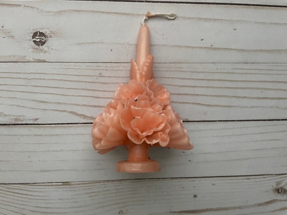 Day of the Dead Marigold Melon Mexican Artisan Candle Vela by Viva ...