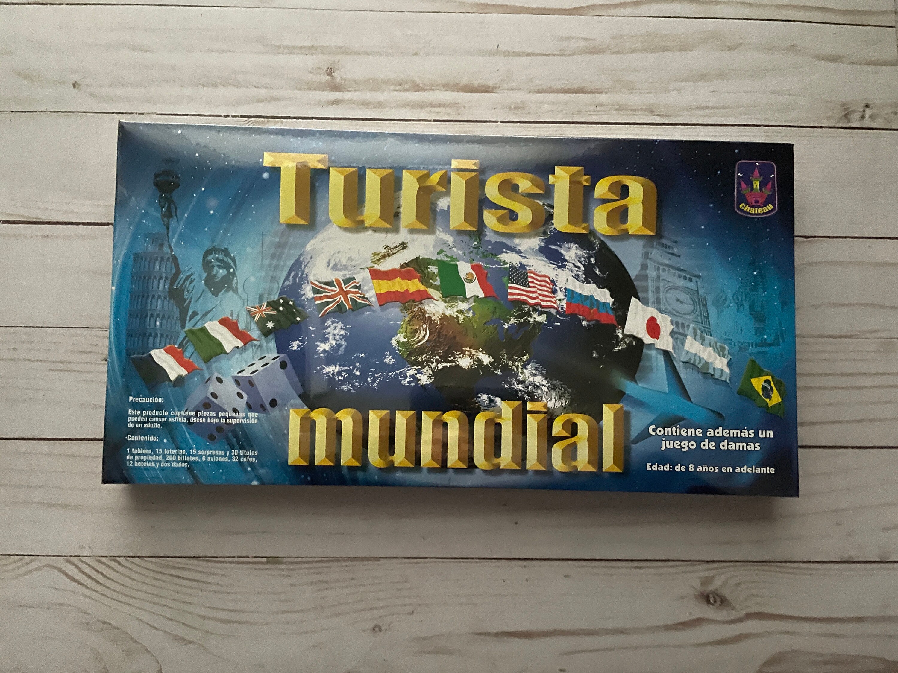 Mexican Monopoly Turista Mundial Spanish Board Game Loteria - Etsy México