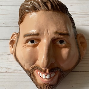Lionel Messi Soccer Player Halloween Costume Mask Character - Etsy