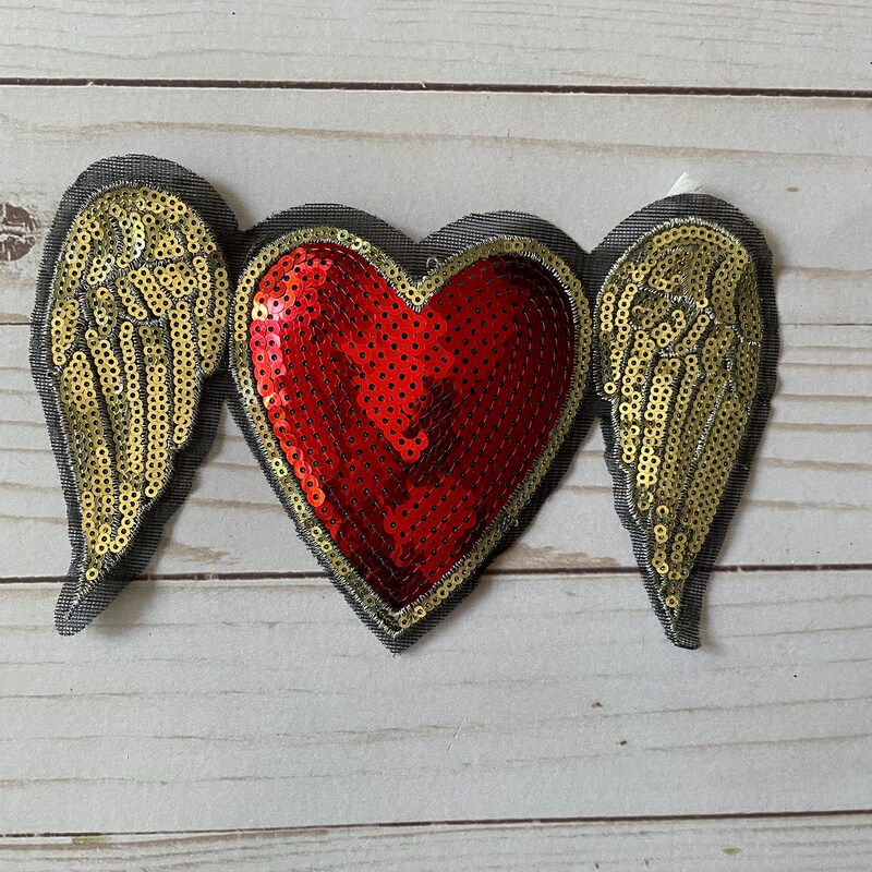 Sacred Heart Patch - Etsy