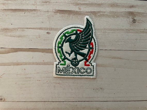 Mexican Soccer Map Mexico Aguila Flag Sew On Patch Mexicana by Viva ...