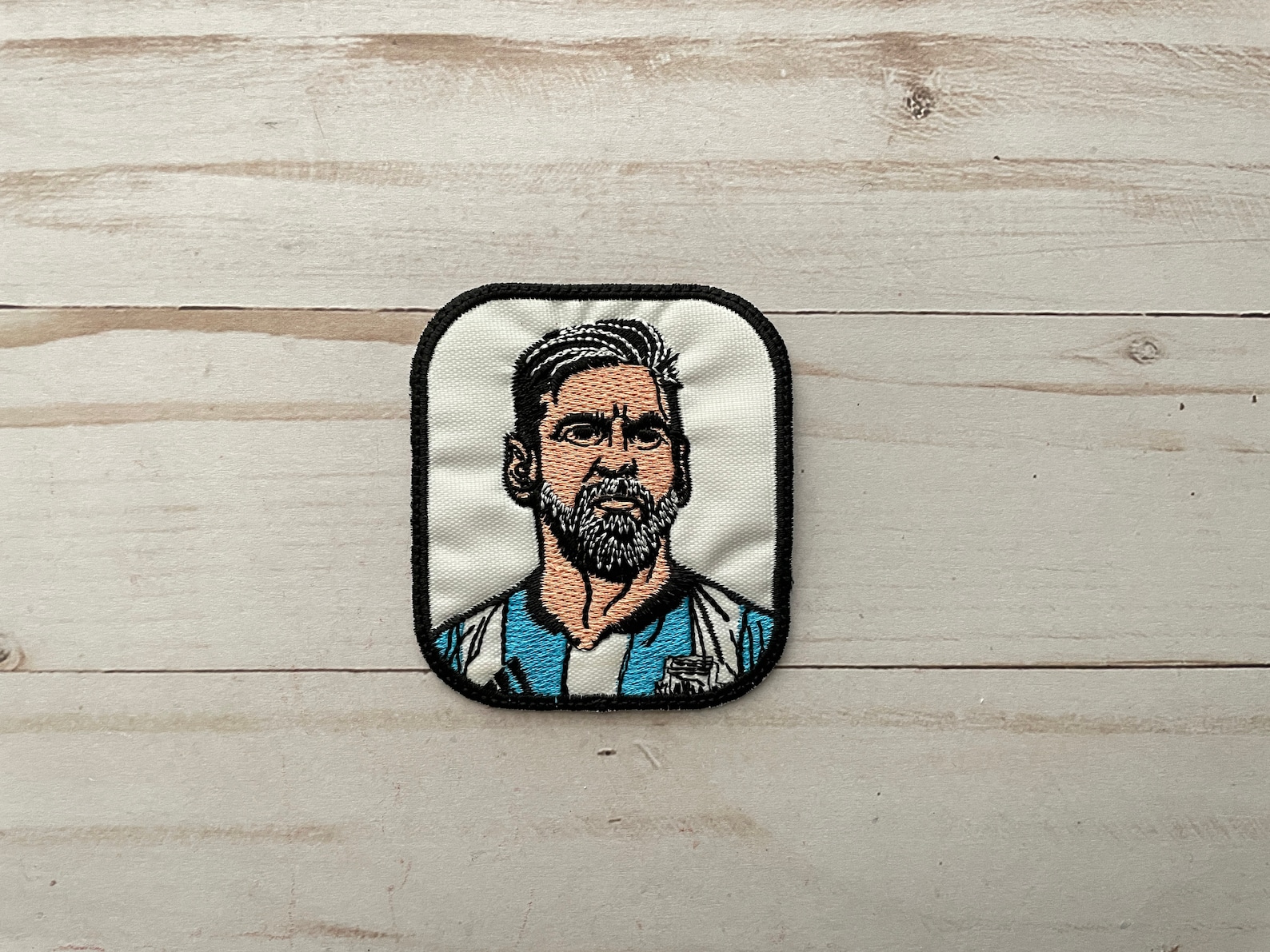 Argentina FC Barcelona Messi Emblem Soccer Embroidered Sew on Patch - Etsy
