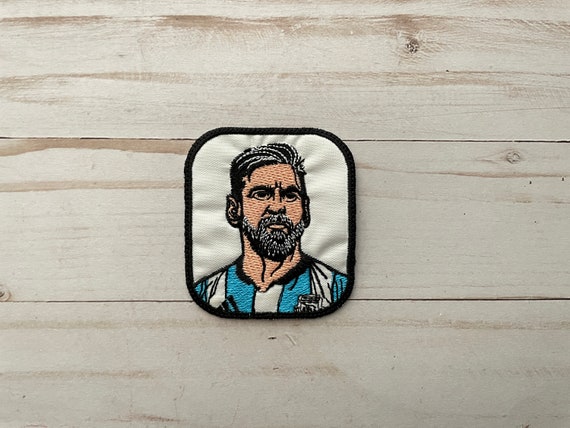 Argentina FC Barcelona Messi Emblem Soccer Embroidered Sew on | Etsy
