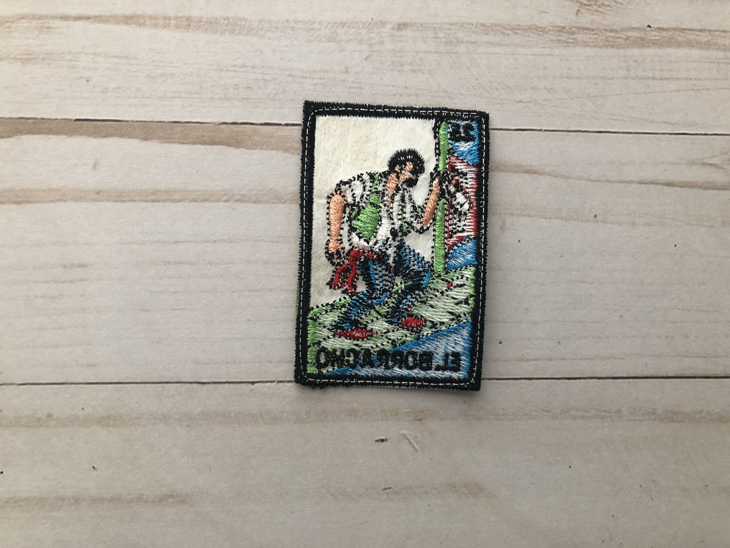 El Borracho Loteria Embroidered Patch Sew On | Etsy