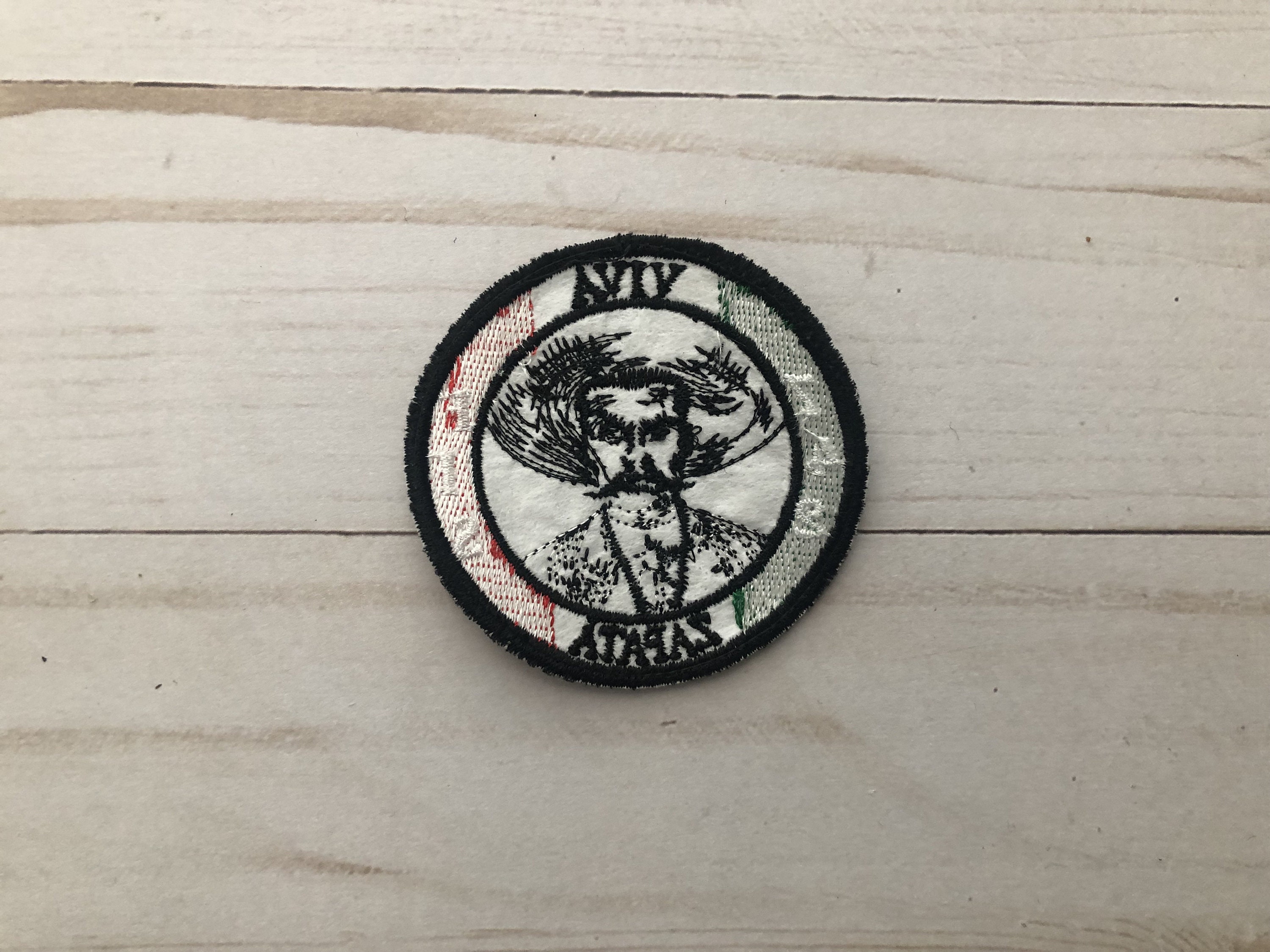 Mexico Emblem Emiliano Zapata Flag Embroidered Sew on Patch - Etsy