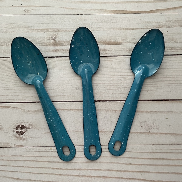 Enamel Spoons - Etsy