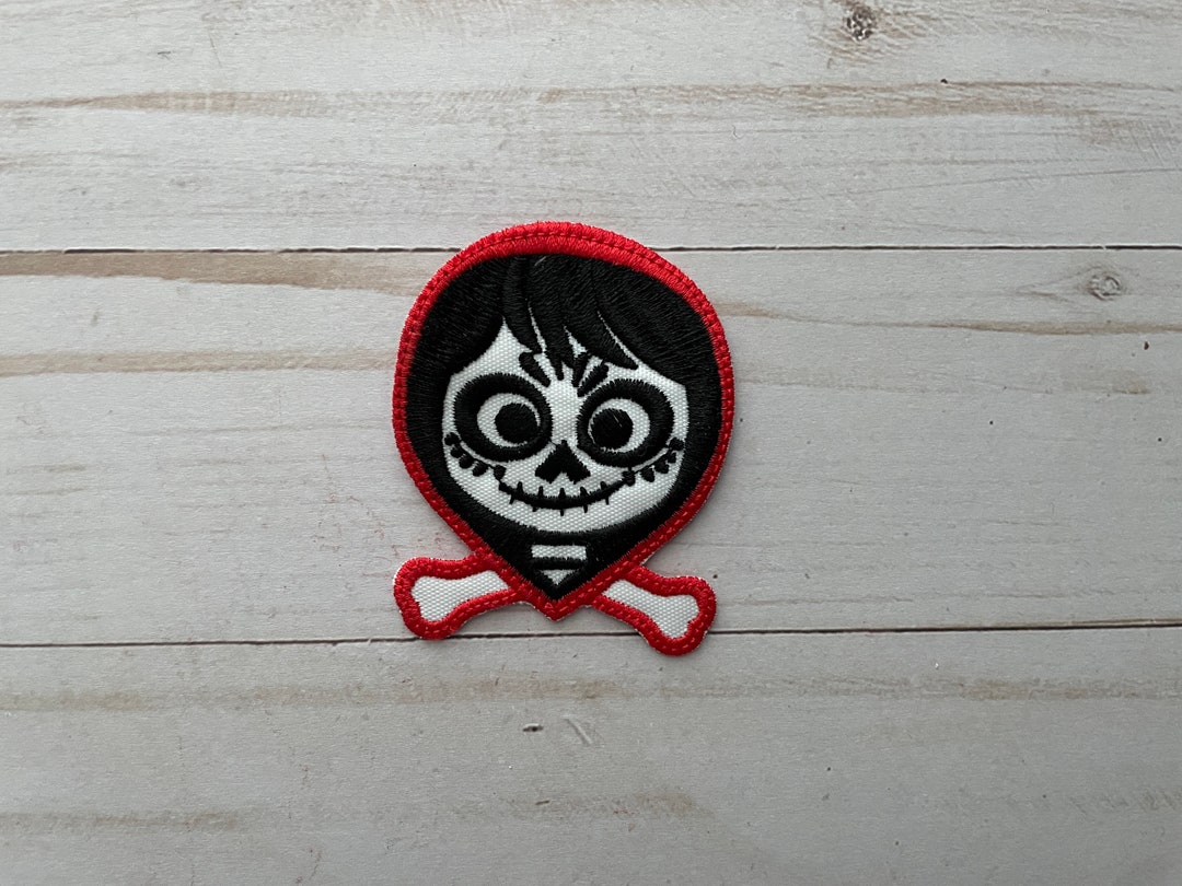 Disney Coco Miguel Mexico Calavera Embroidered Sew on Patch - Etsy