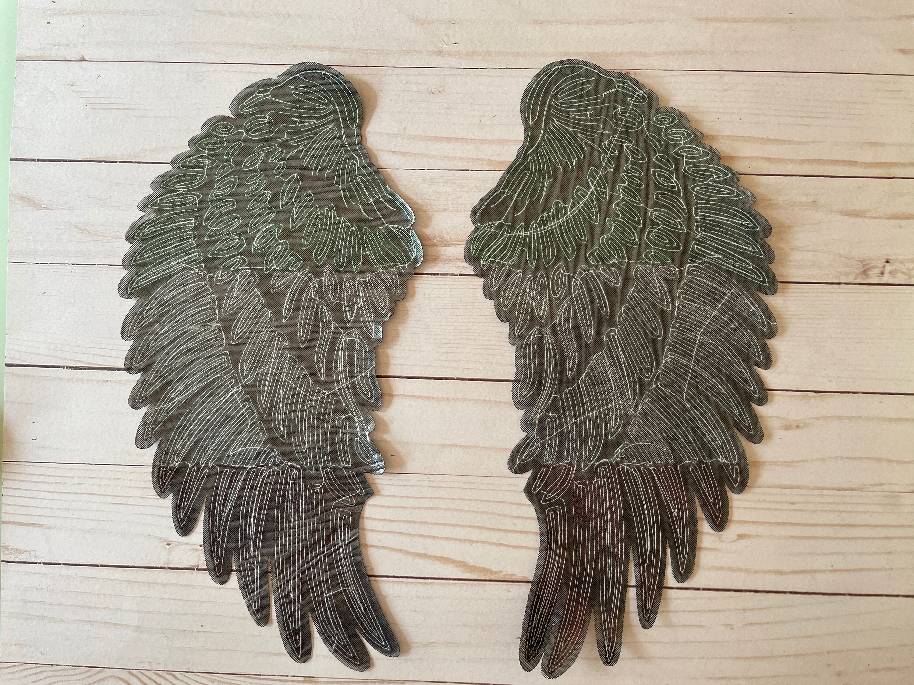 Mexican Map 2 Pc Pair Sequin Angel Wings Latino Mexa Mexico - Etsy