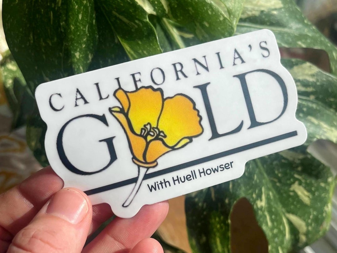 Huell Howser California’s Gold Sticker, Huell Howser Gift - Etsy