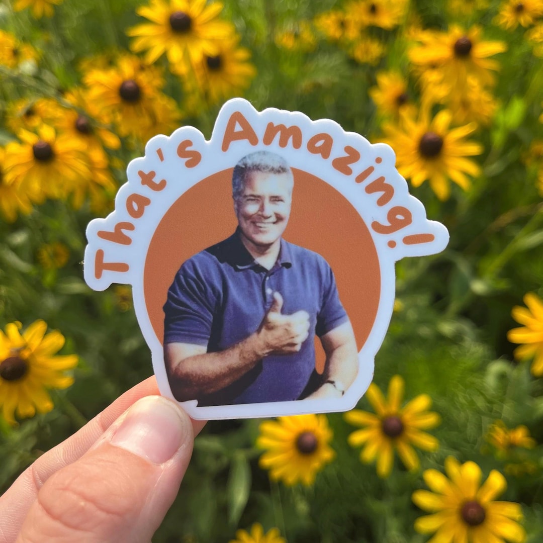 Huell Howser Californias Gold that's Amazing Sticker - Etsy