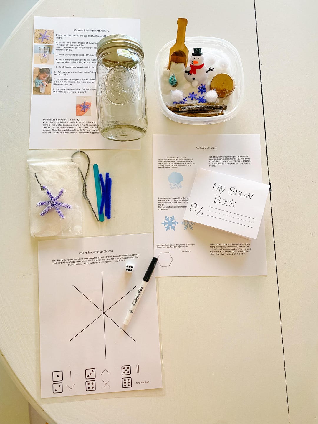 Snow Science Kit - Etsy