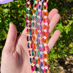 Woven Daisy Chain Friendship Bracelets, Visco,flower, Anklet, Boho ...