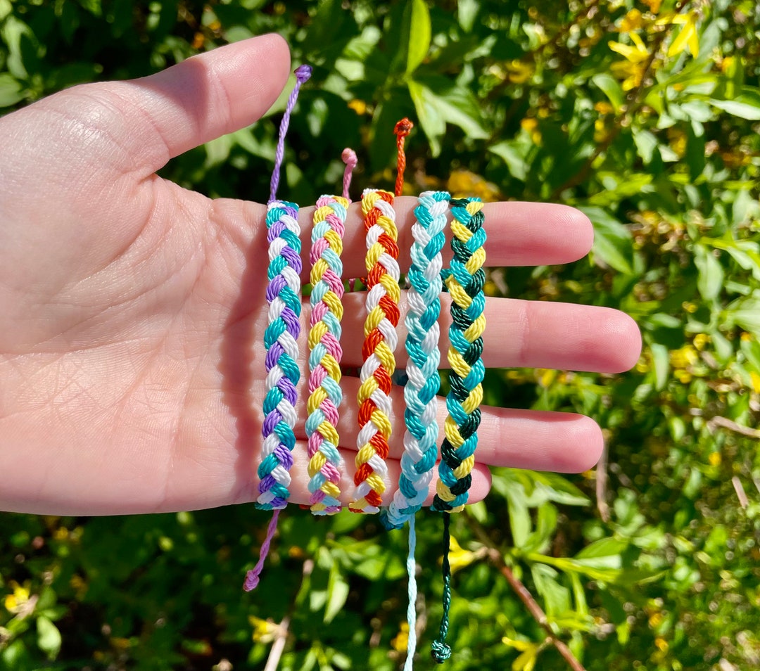 Simple Wax Cord Braided Bracelets, Pura Vida Beach Bracelets,pure Vida ...