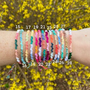 Staircase Friendship Bracelets, Boho Bracelets, Vintage, Jewelry,anklet ...