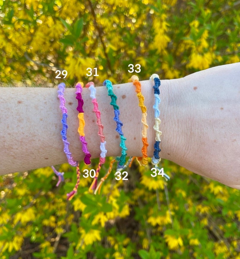 Staircase Friendship Bracelets, Boho Bracelets, Vintage, Jewelry,anklet ...