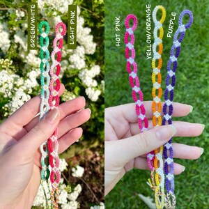 Woven Daisy Chain Friendship Bracelets, Visco,flower, Anklet, Boho ...