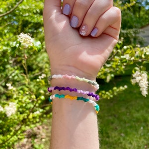 Staircase Friendship Bracelets, Boho Bracelets, Vintage, Jewelry,anklet ...