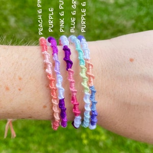 Staircase Friendship Bracelets, Boho Bracelets, Vintage, Jewelry,anklet ...