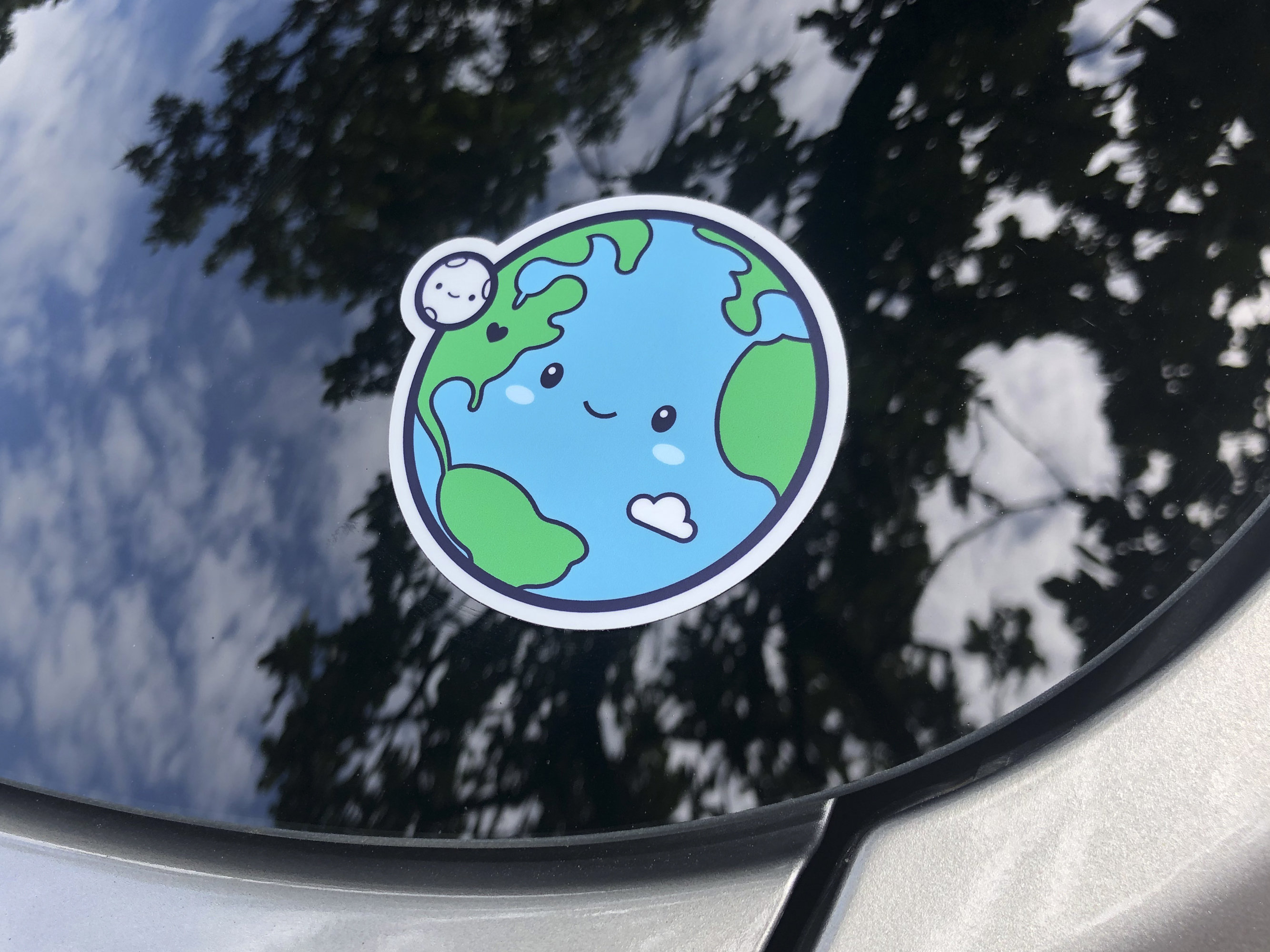 Earth Sticker Water Bottle Sticker Science Gifts for Kids | Etsy
