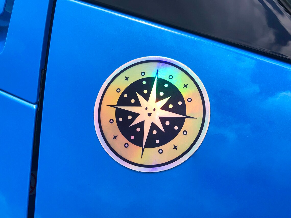 Supernova Design Star Sticker Car Decal Science Gifts for - Etsy