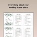 Printable Wedding Binder | Sage Green Wedding Planner Template Instant ...