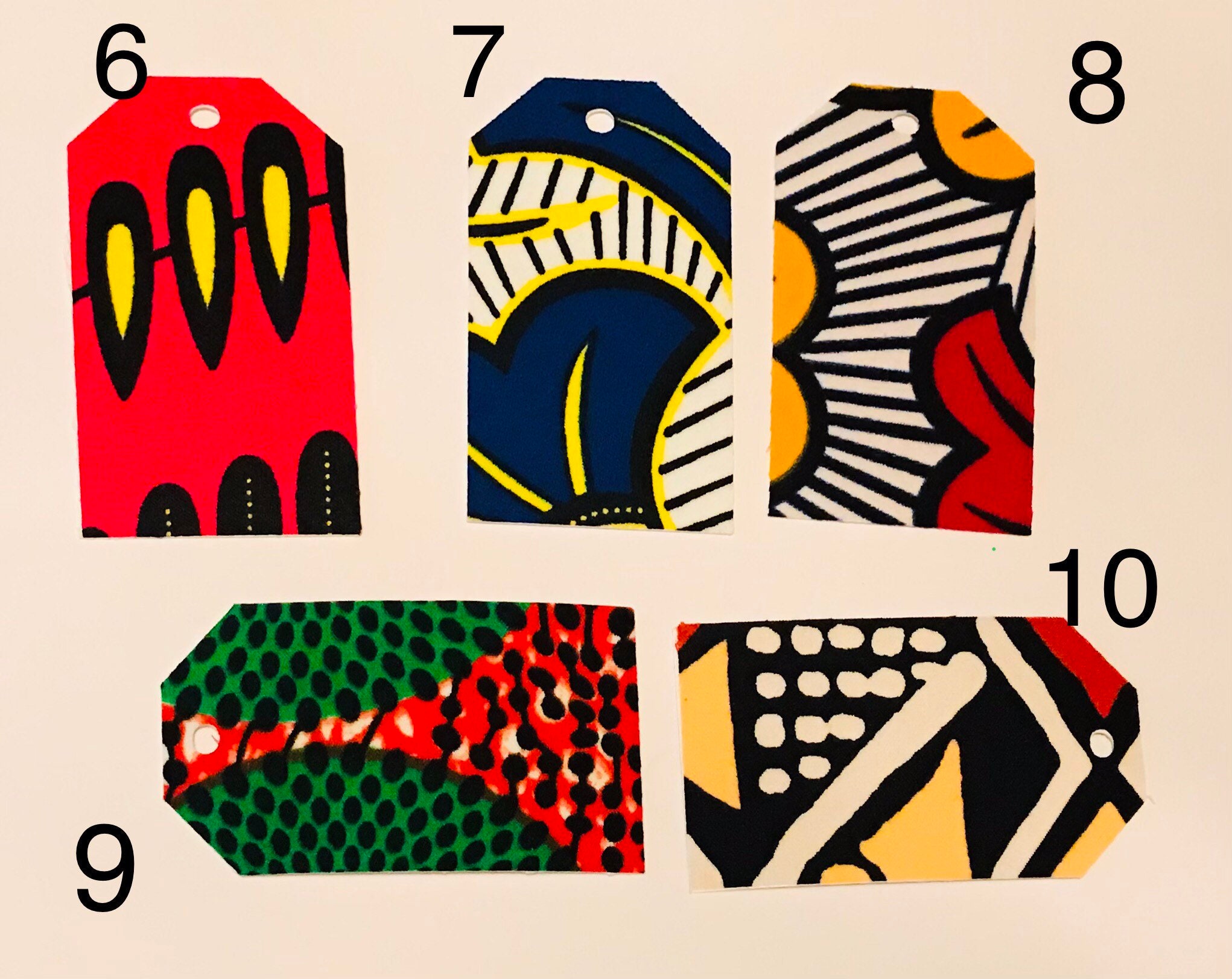 African Print Gift Tags/ Ankara Tags/ Kente Gift - Etsy