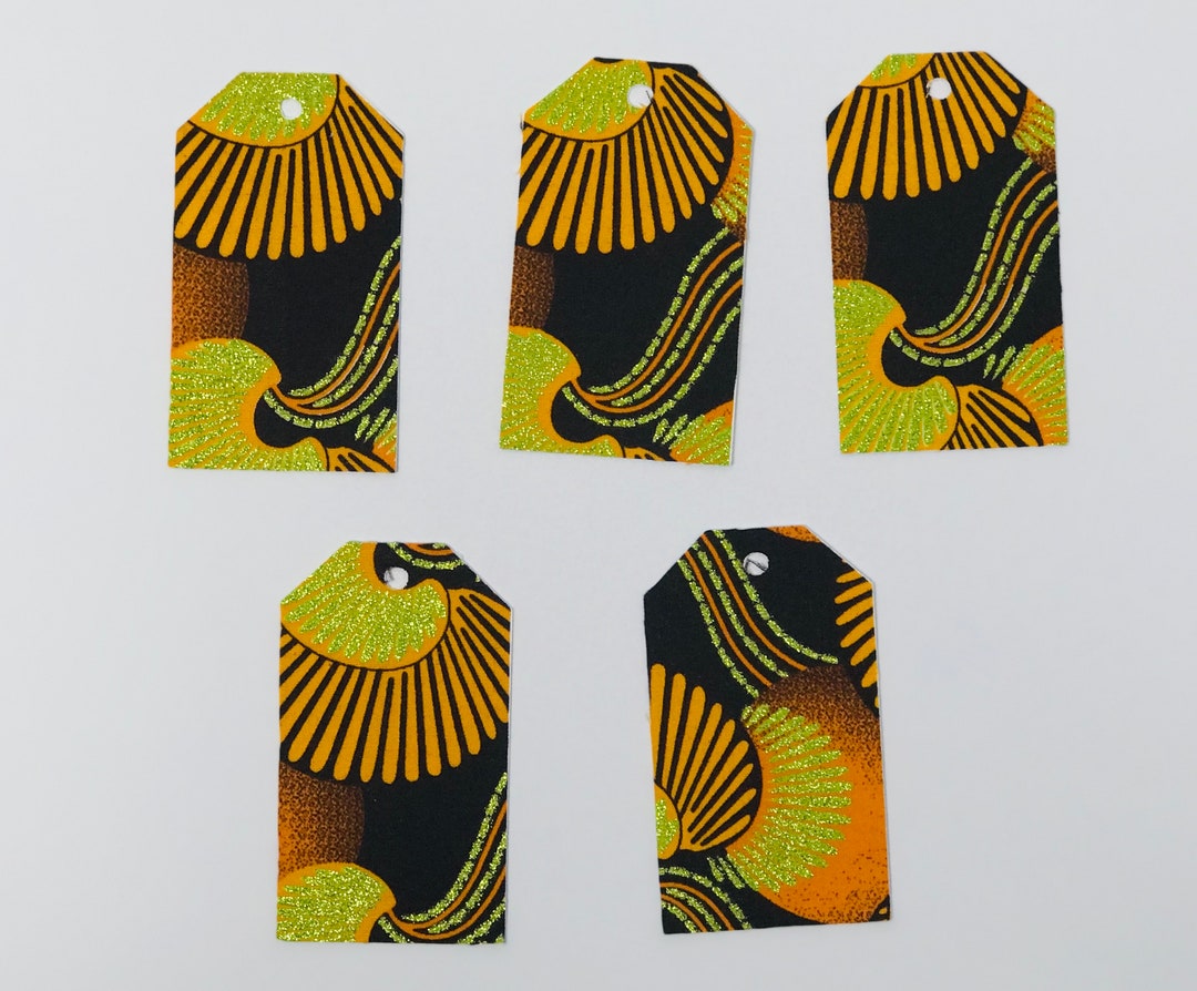 African Print Gift Tags/ Ankara Tags/ Kente Gift - Etsy