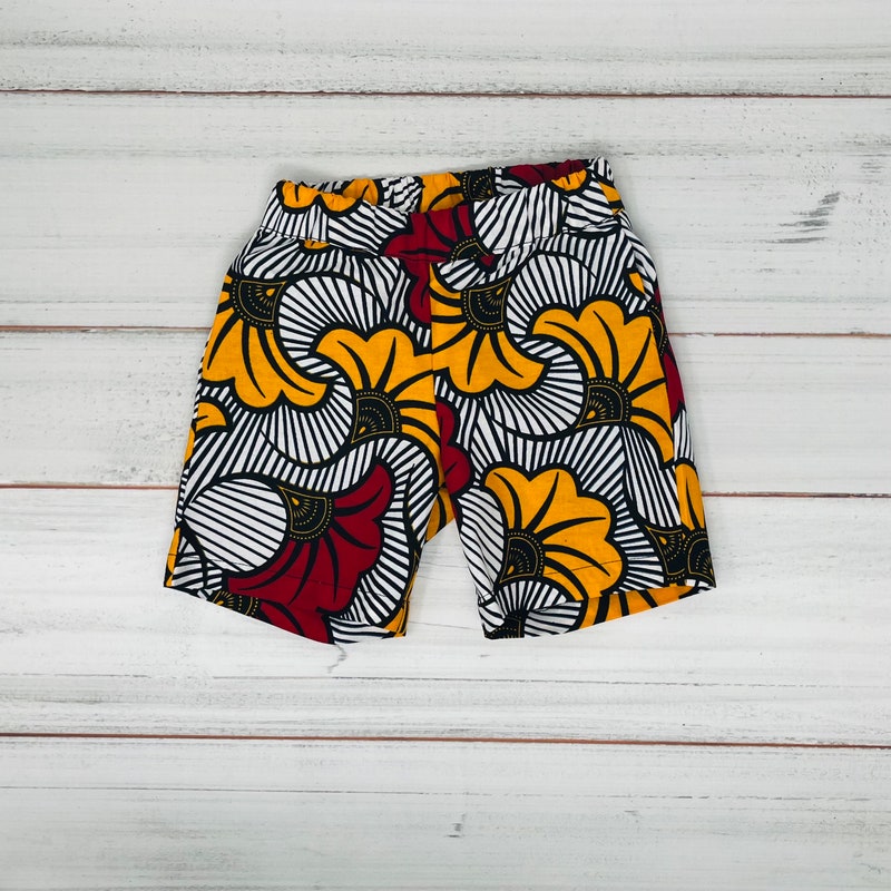African Print Shorts - Etsy
