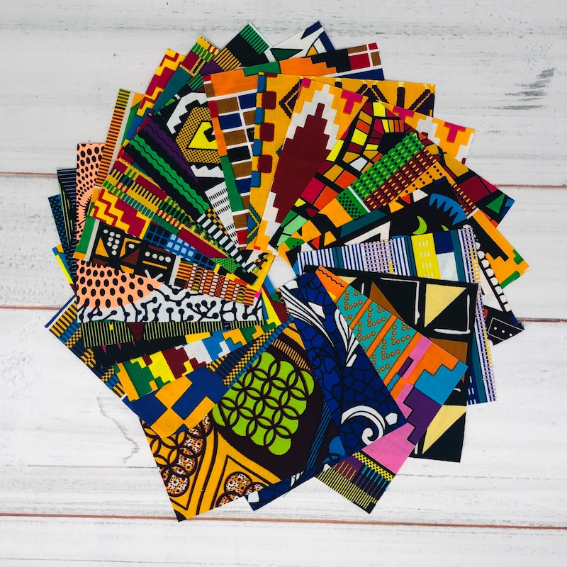 Ankara Wax Cotton Fabric - Etsy