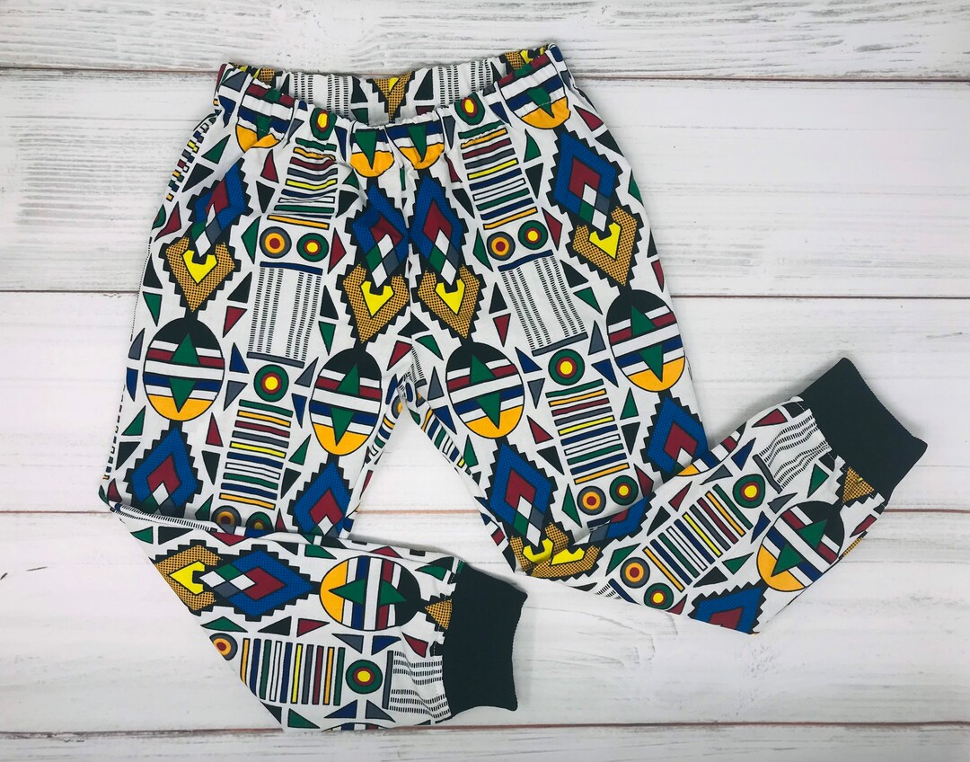 African Print Children’s Jogger Pants/ Kente Unisex Pants / Ankara ...