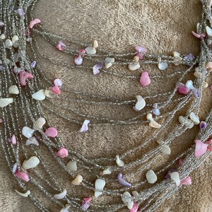 Beaded Statement Necklace - Etsy