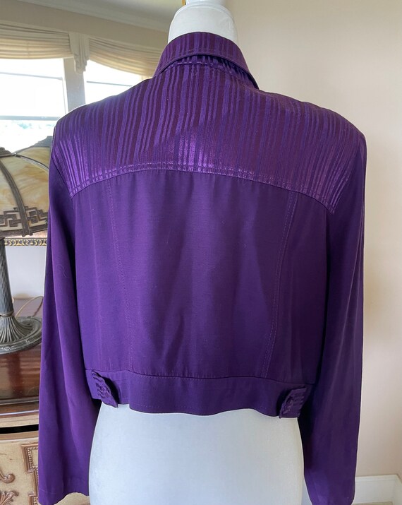 RESERVED Super Cool Vintage 80s Cropped/Boxy Fit Dian… - Gem