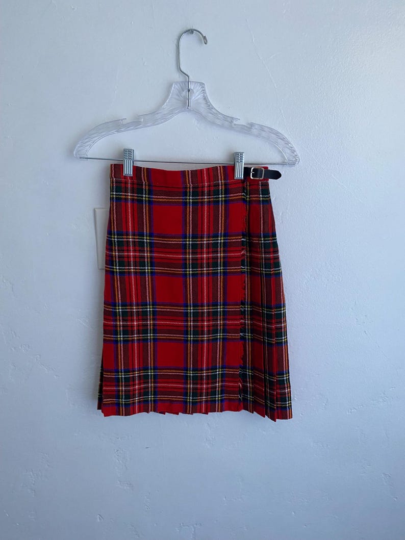 Tartan Plaid Mini Skirt - Etsy