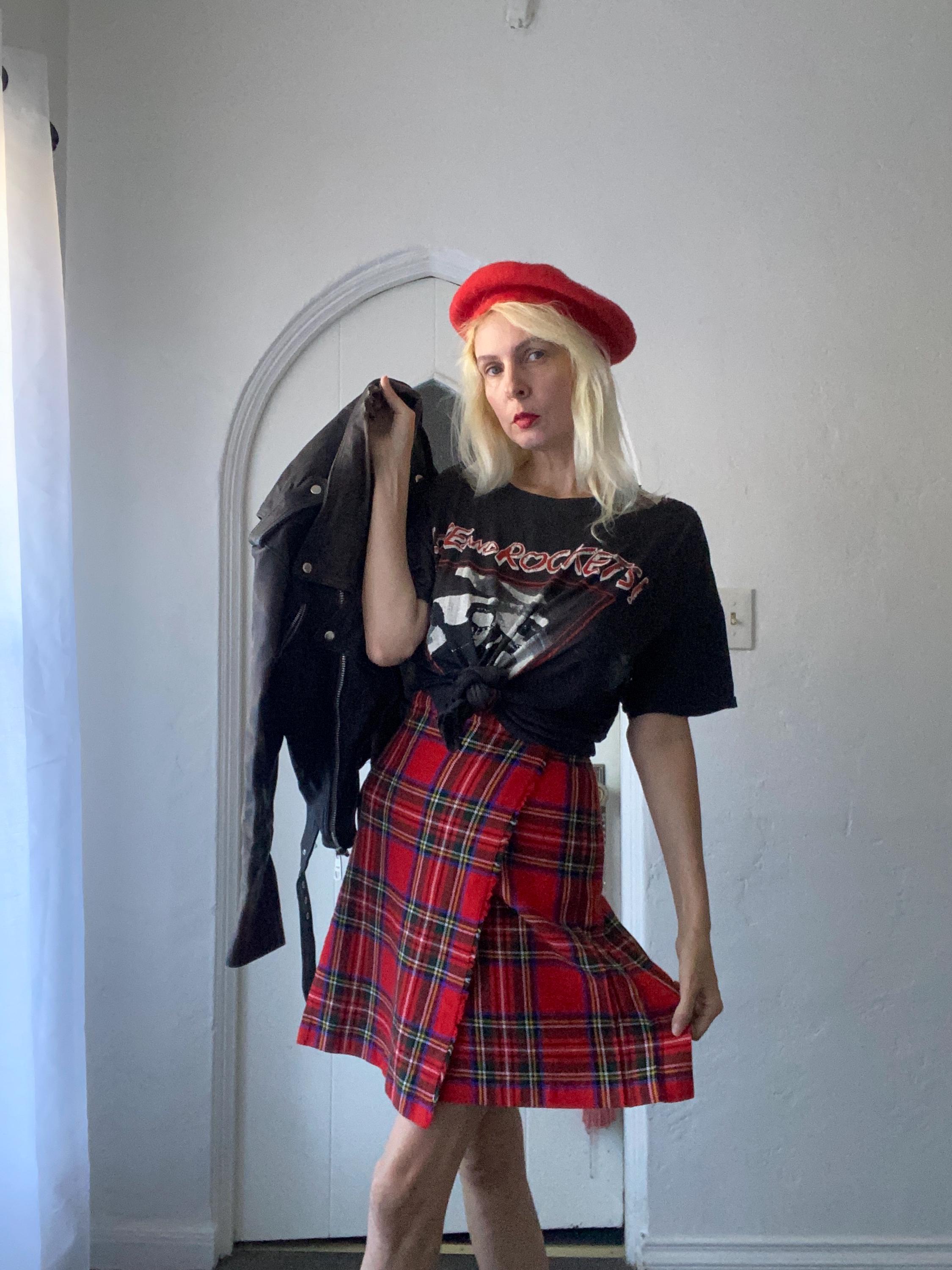 Tartan Plaid Mini Skirt - Etsy