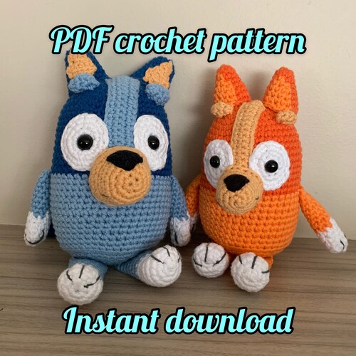 Bluey and Bingo Pattern FR/EN - Etsy