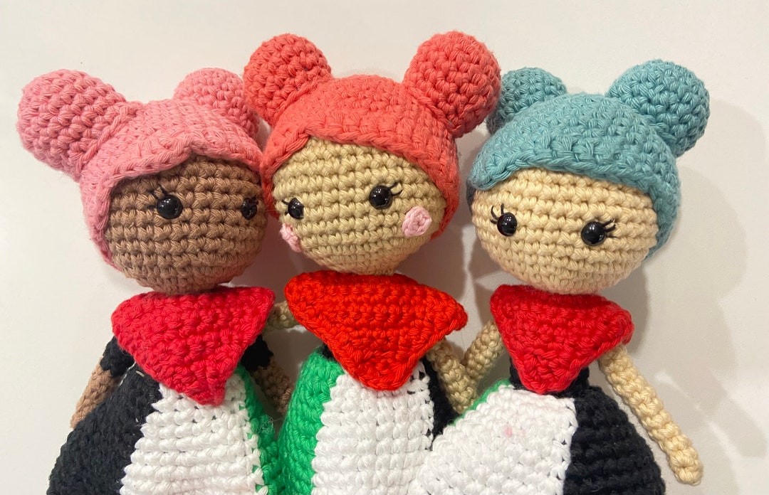 Palestinian Doll Crochet Pattern - Dolls for Gaza - Etsy