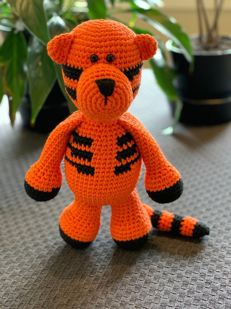 Tiger Crochet Pattern Amigurumi Beginner/intermediate - Etsy