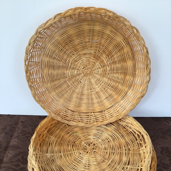 Wicker Plate Holder - Etsy