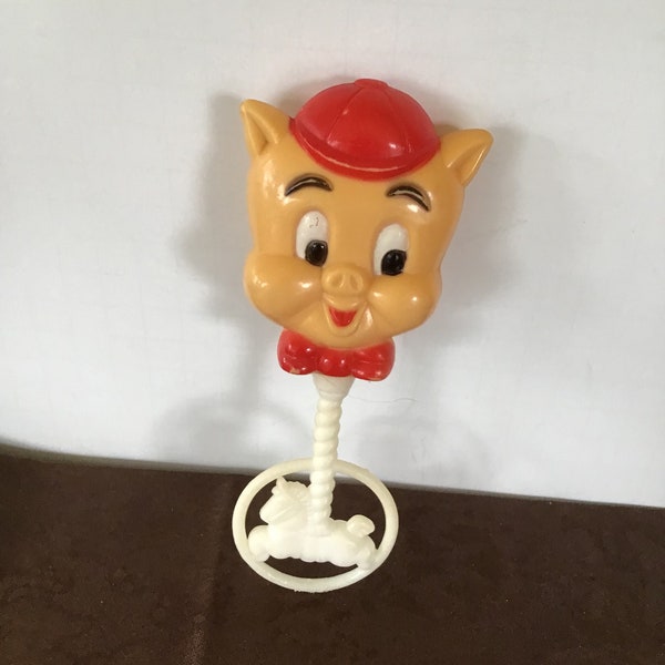 Porky Pig Toy - Etsy