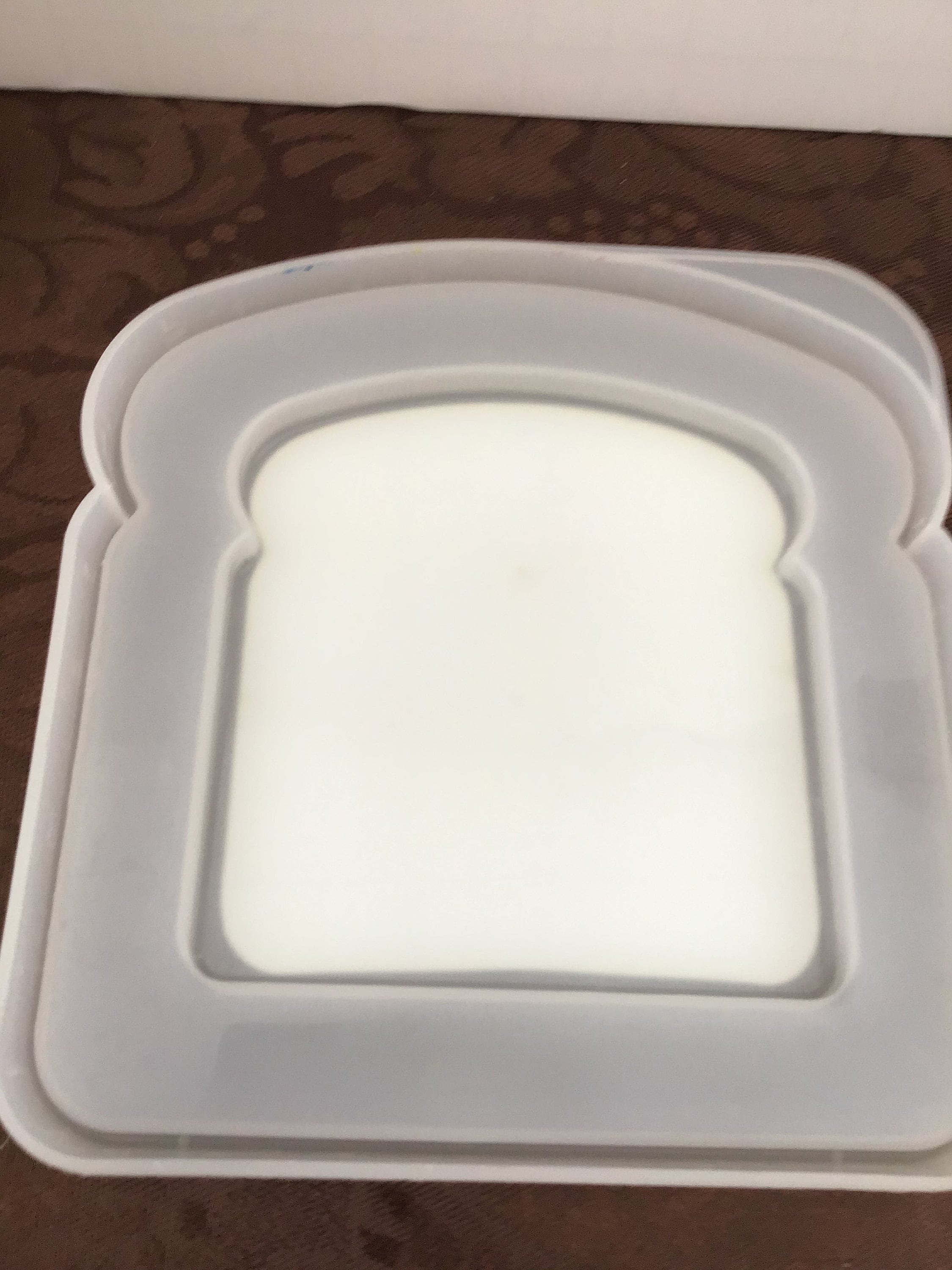 Vintage WONDER BREAD Sandwich Keeper/ Lunch Box Plastic | Etsy