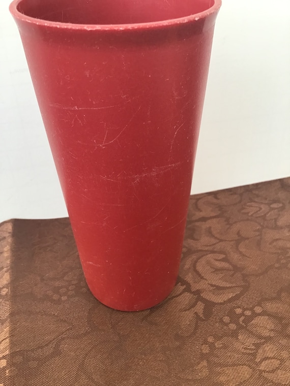 Tupperware Tumblers 8 ounce Harvest Colors Vintage Set of 4 Drinkware ...