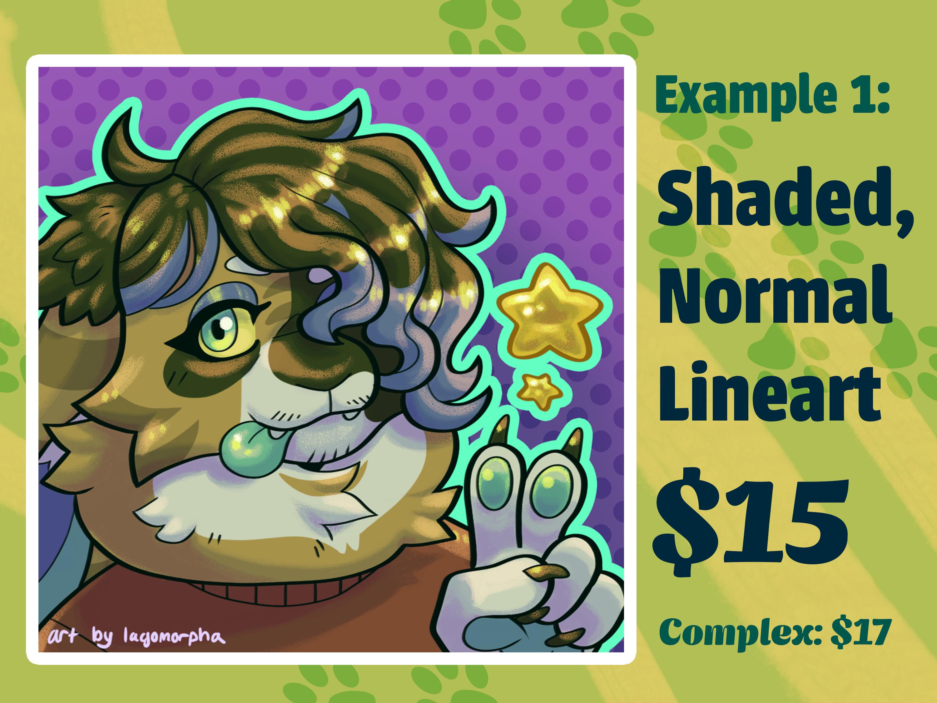 Furry Anthro Feral Animal Cartoon Profile Picture PFP Icon Commission ...