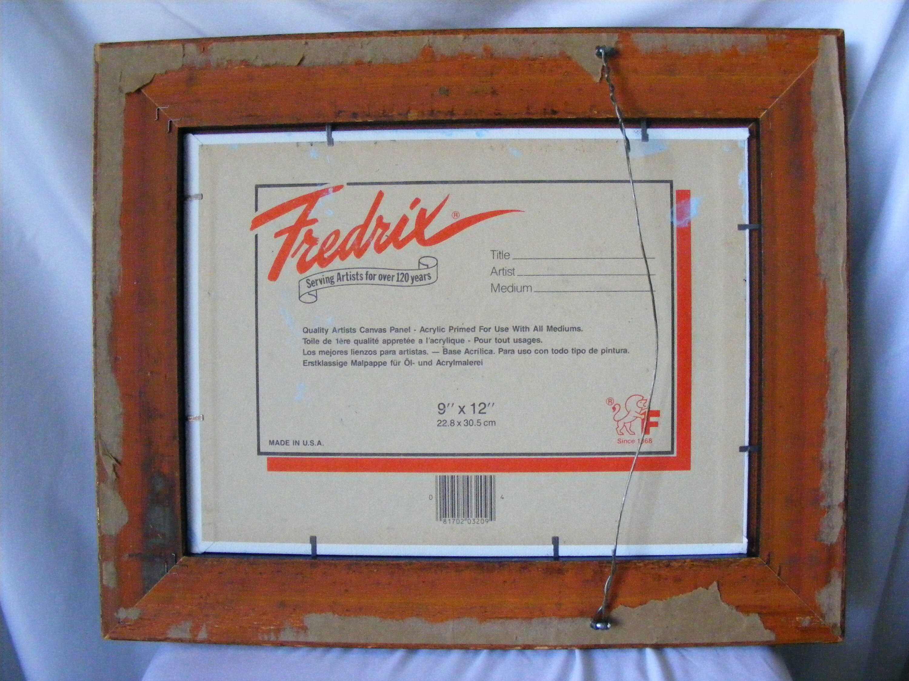 1997 Original Signed Anna Sandu Ray Framed Acrylic Painting #1 - Etsy