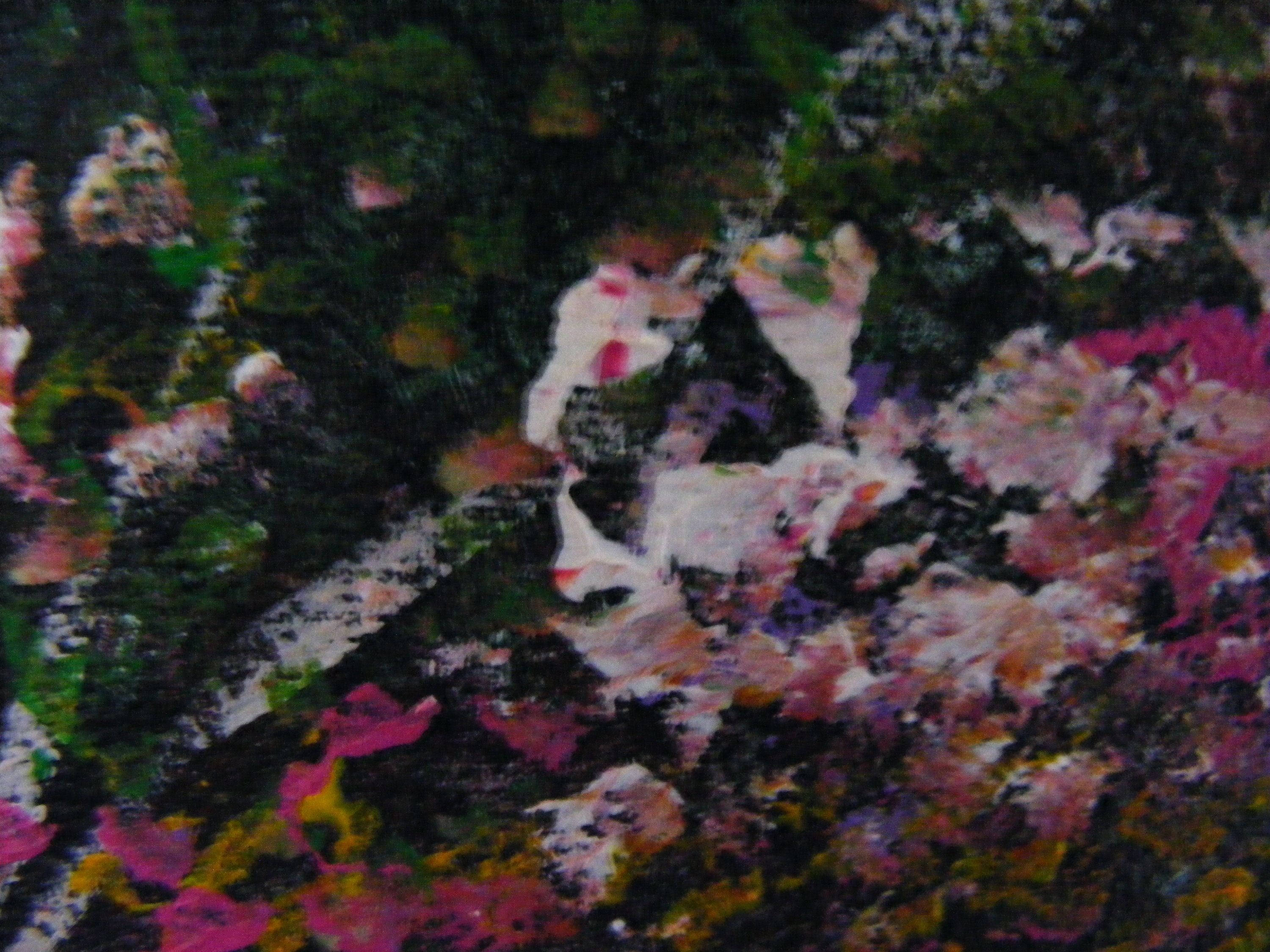 1997 Original Signed Anna Sandu Ray Framed Acrylic Painting #1 - Etsy